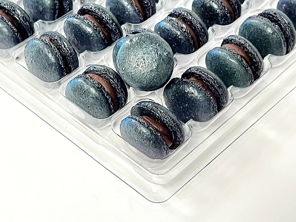 Espresso Mini Macarons - Perfect for Decorating Cupcakes, Cakes, Ice ...
