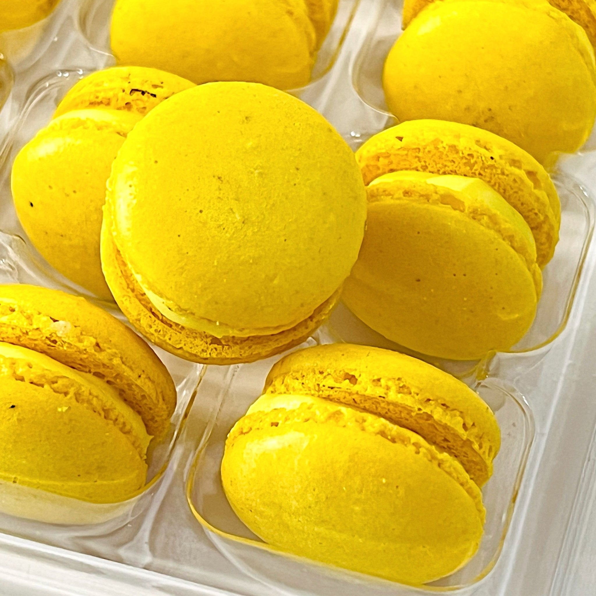 Lemon Mini Macarons - Perfect for Decorating Cupcakes, Cakes, Ice Cream ...