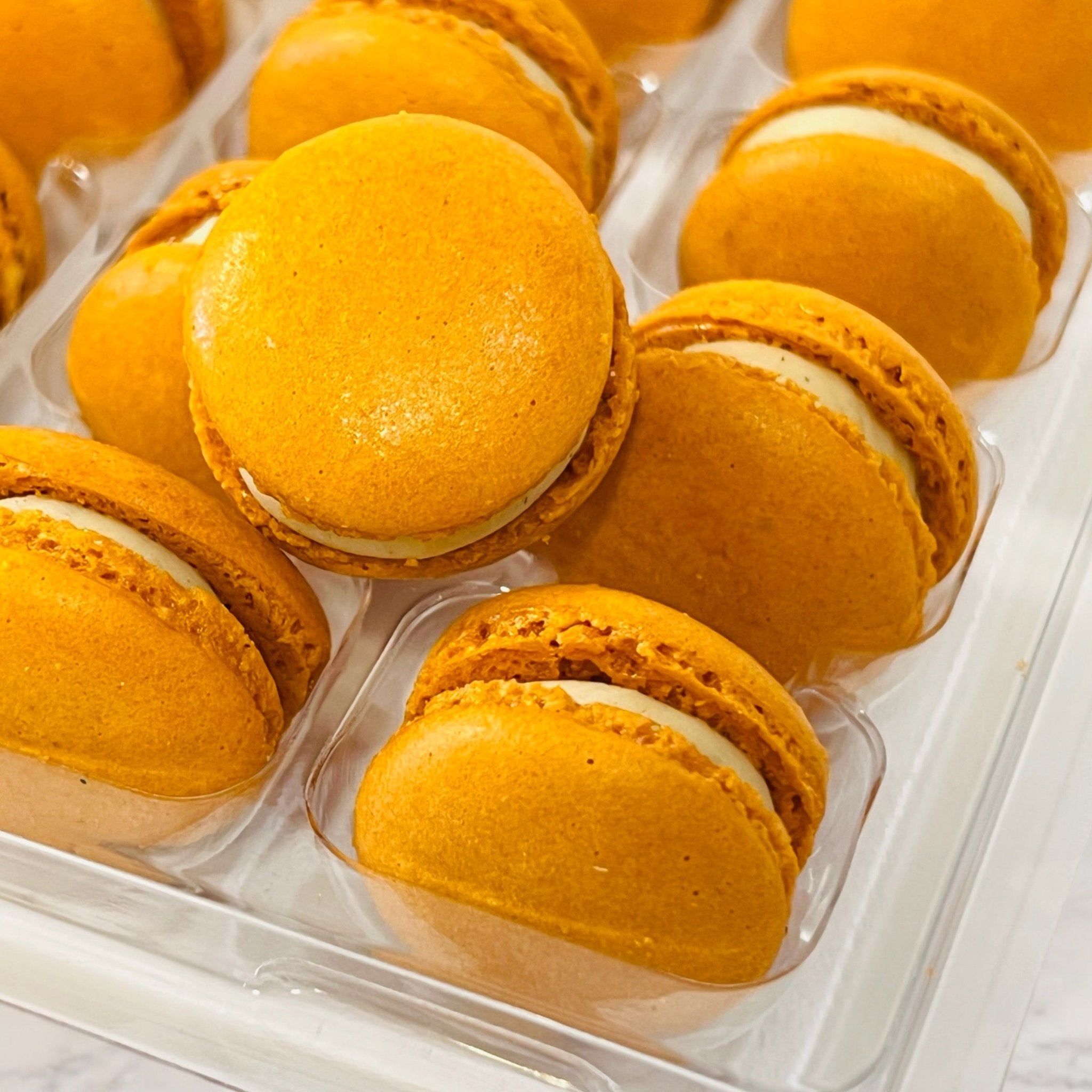 Pumpkin Mini Macarons - Perfect for Decorating Cupcakes, Cakes, Ice ...