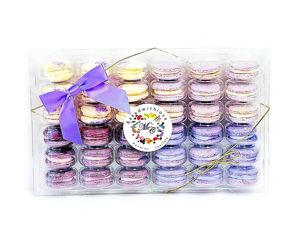 Purple Vibe: A Flavorful Quartet of French Macarons in One Set | 36 ...
